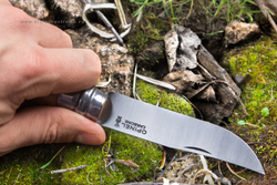 Нож Opinel №10, углеродистая сталь, бук - , купить с доставкой, отзывы ...