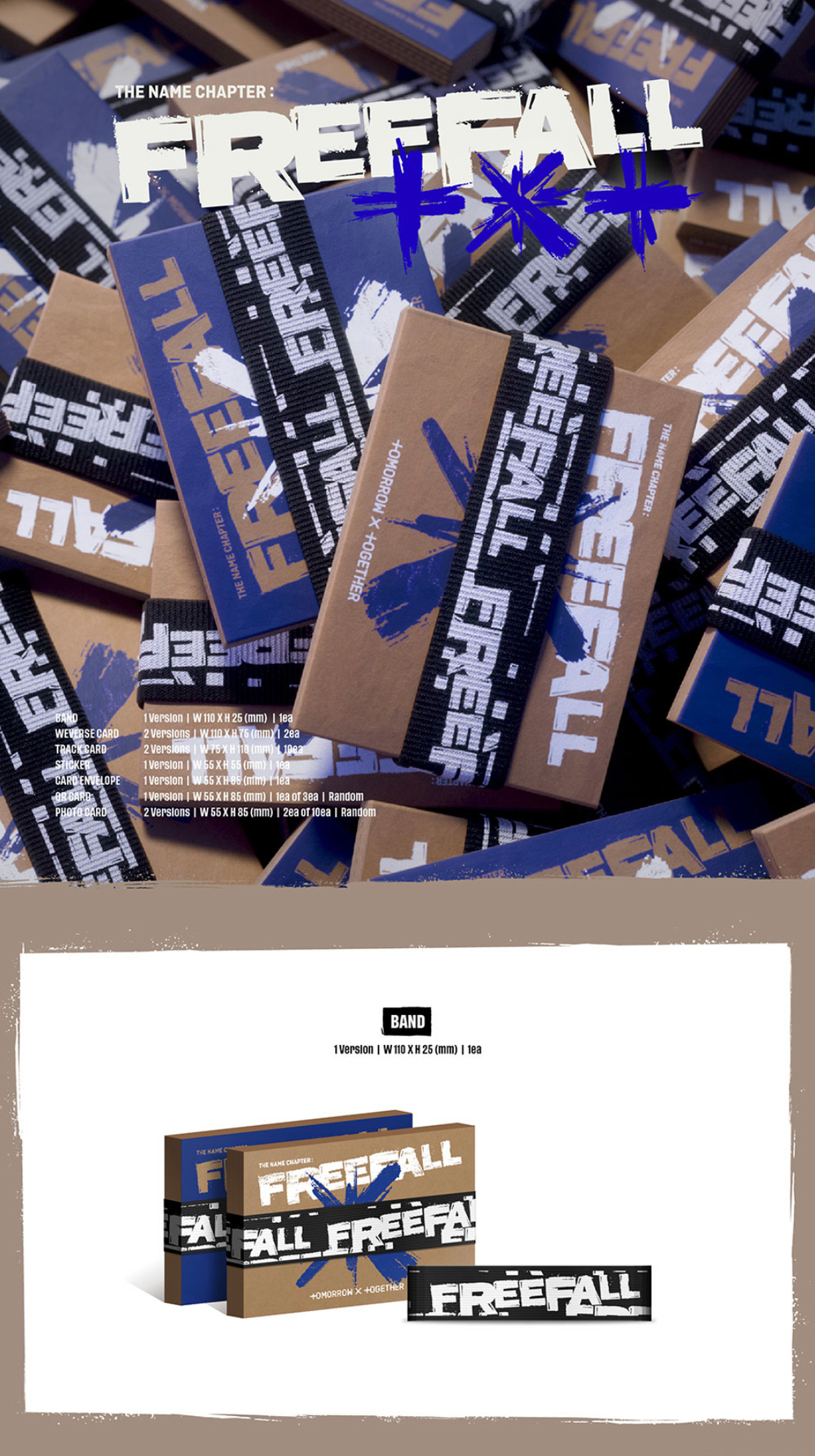 Купить Альбом TXT - FREEFALL (GRAVITY Ver.) | Stars Store интернет-магазин