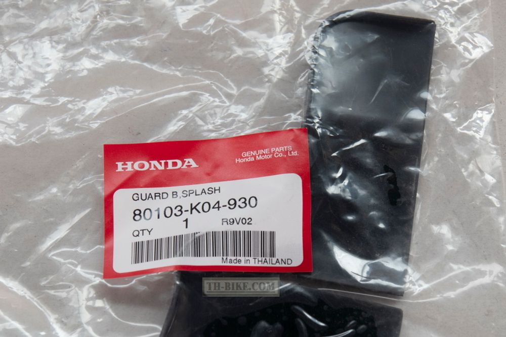 80103-K04-930. GUARD B, SPLASH - buy | OEM spare parts from Thailand ...