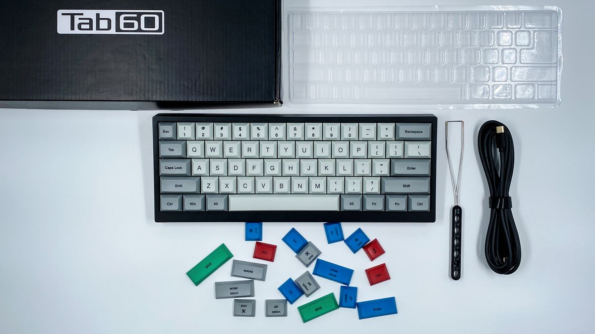 Vortex Tab 60 Cherry MX Brown купить с доставкой | Geekboards