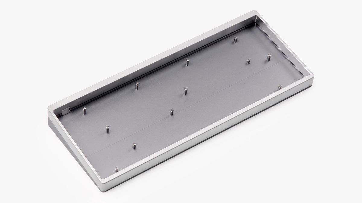 KBD75 V2 Алюминиевый корпус 75% (Silver+Gray) — купить на сайте ...