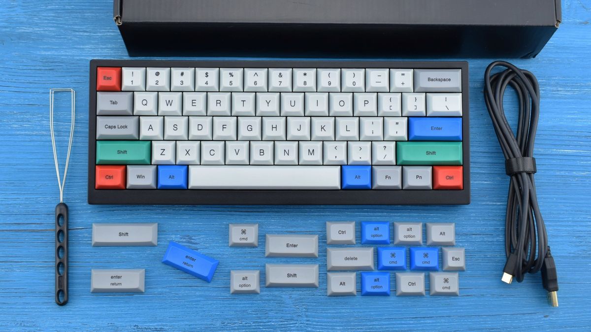 Vortex Tab 60 — купить на сайте профессиональных клавиатур Geekboards