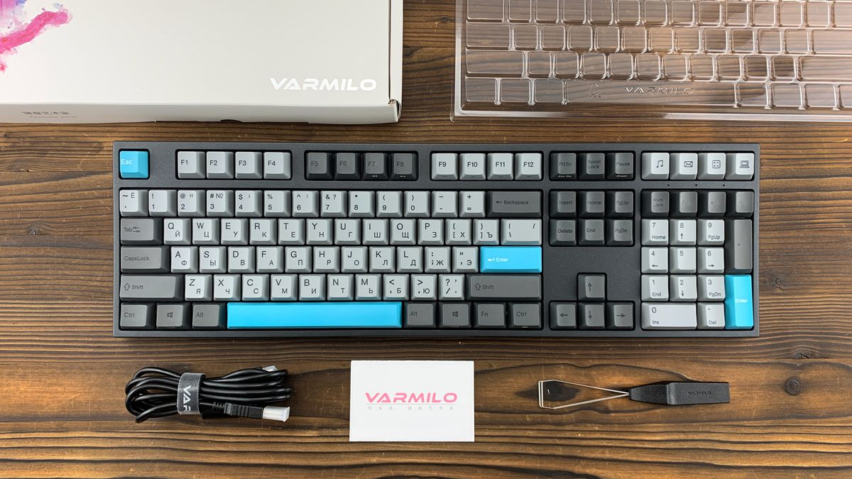 Varmilo VEA108 Moonlight Cherry MX Blue — купить на сайте ...