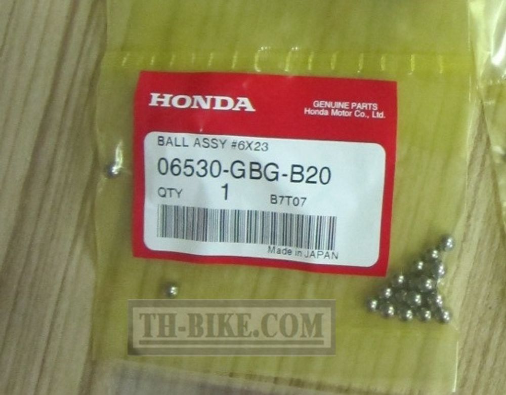 06530-GBG-B20. BALL SET, STEEL, #6X23 - buy | OEM spare parts from ...