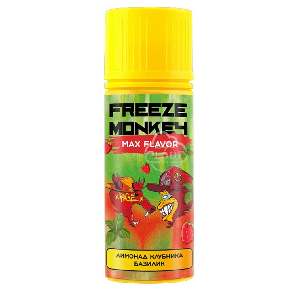 Лимонад клубника базилик by FREEZE MONKEY MIX FLAVOR 120мл