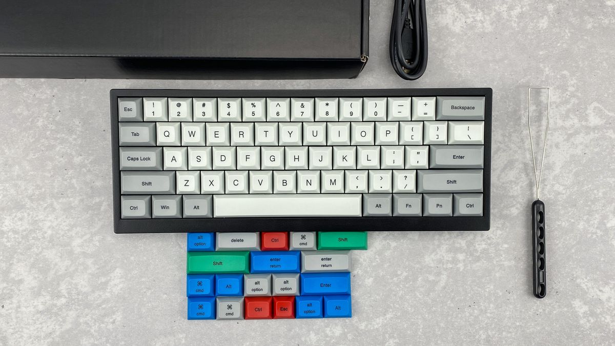 Vortex Tab 60 Cherry MX Brown — купить на сайте профессиональных клавиатур Geekboards