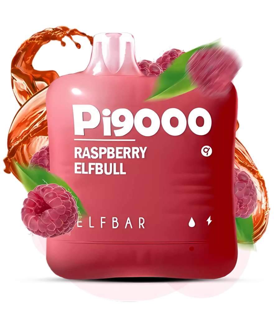 Elf Bar Pi9000 - Raspberry Elfbull (nic 5%) - Kup tytoń do sziszy po ...