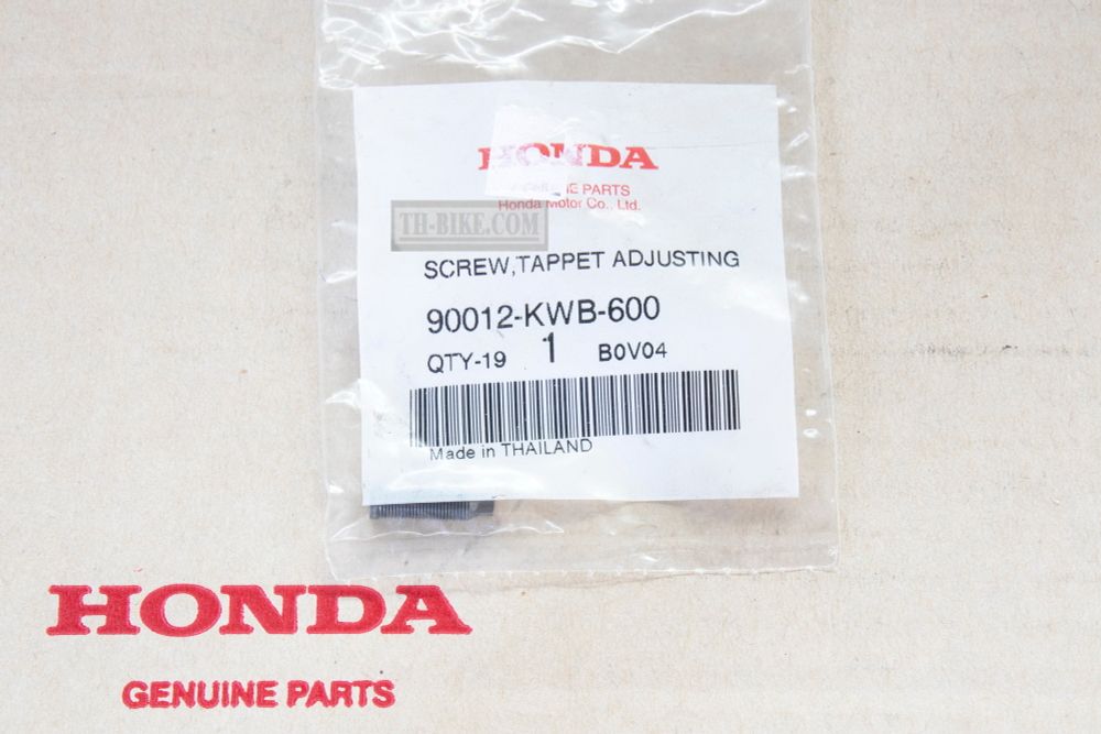 90012-KWB-600. SCREW, TAPPET ADJUSTING - buy | OEM spare parts from ... 90012-KWB-600. SCREW, TAPPET ADJUSTING - buy | OEM spare parts from ...