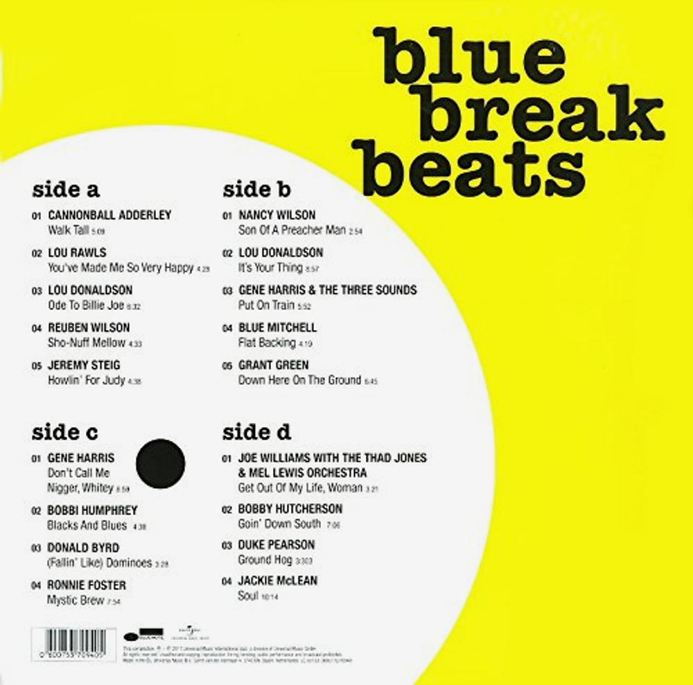 Виниловая пластинка Blue Break Beats, Vol. 3 — Various Artists купить в ...