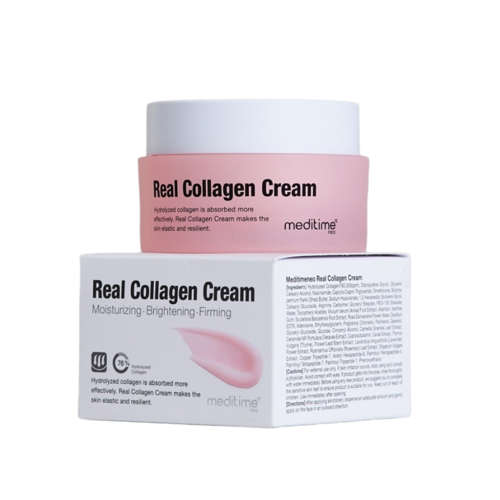 Омолаживающий крем с коллагеном Meditime Real Collagen Cream – купить ...