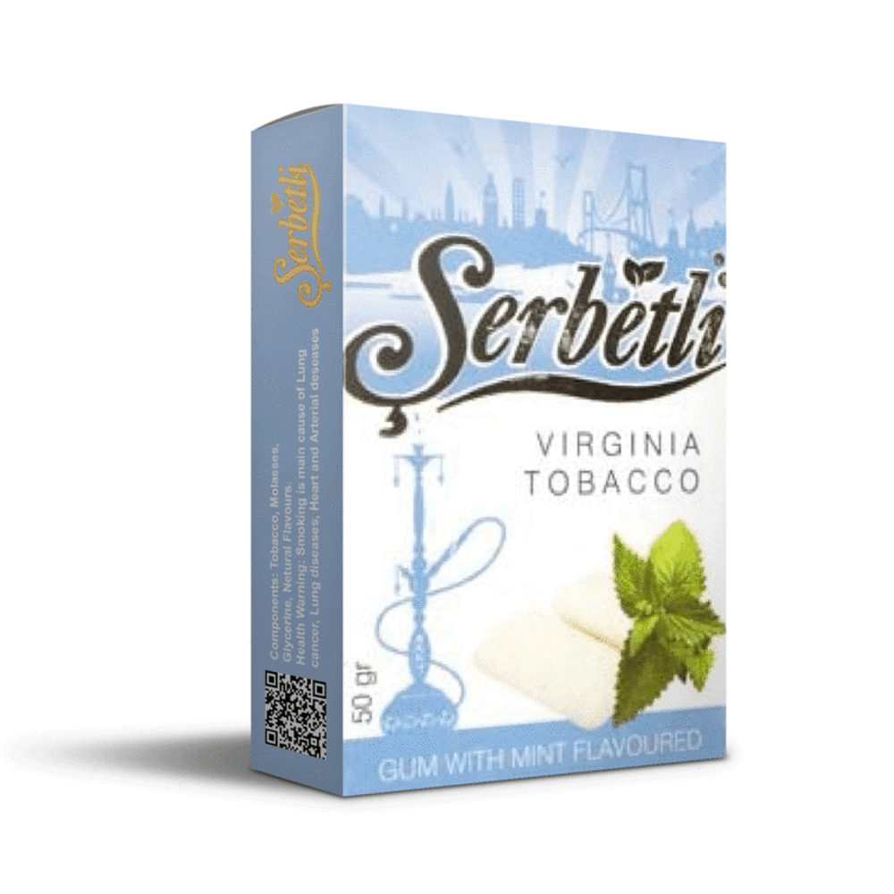 Serbetli - Gum Mint (50g) - Kup tytoń do sziszy po okazyjnej cenie w ...