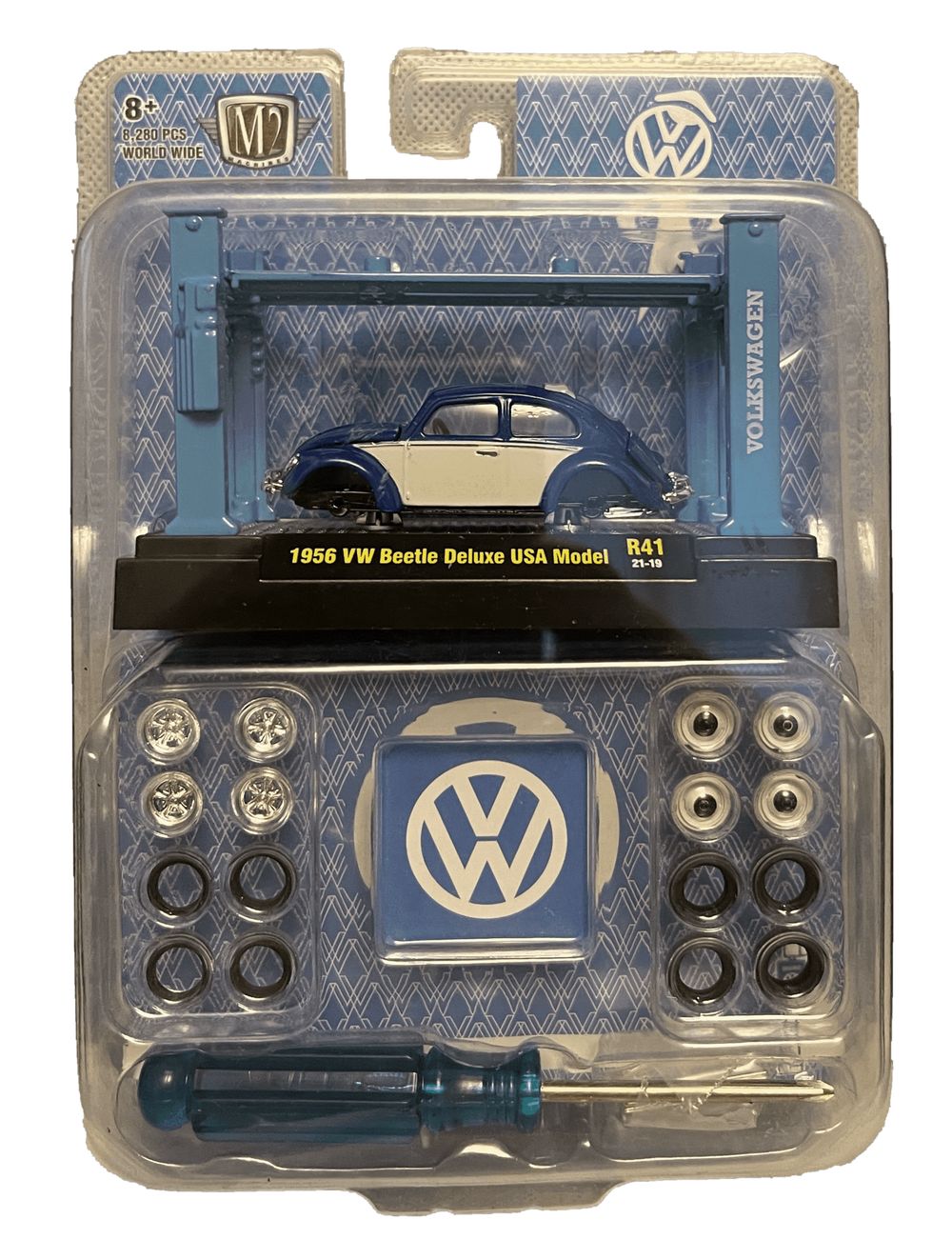 M2 Machines | Model-Kit | Release 41 | 1956 VW Beetle Deluxe USA Model ...