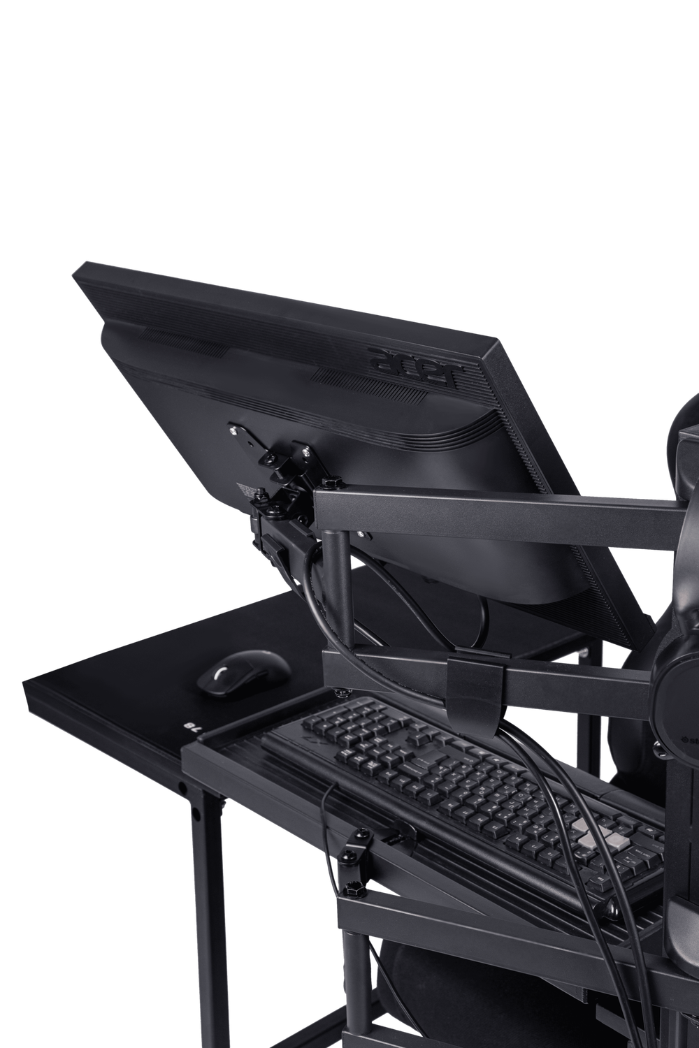 Геймерский стол-кресло Black Diamond | Spir 78 — эргономика и комфорт для профессионалов