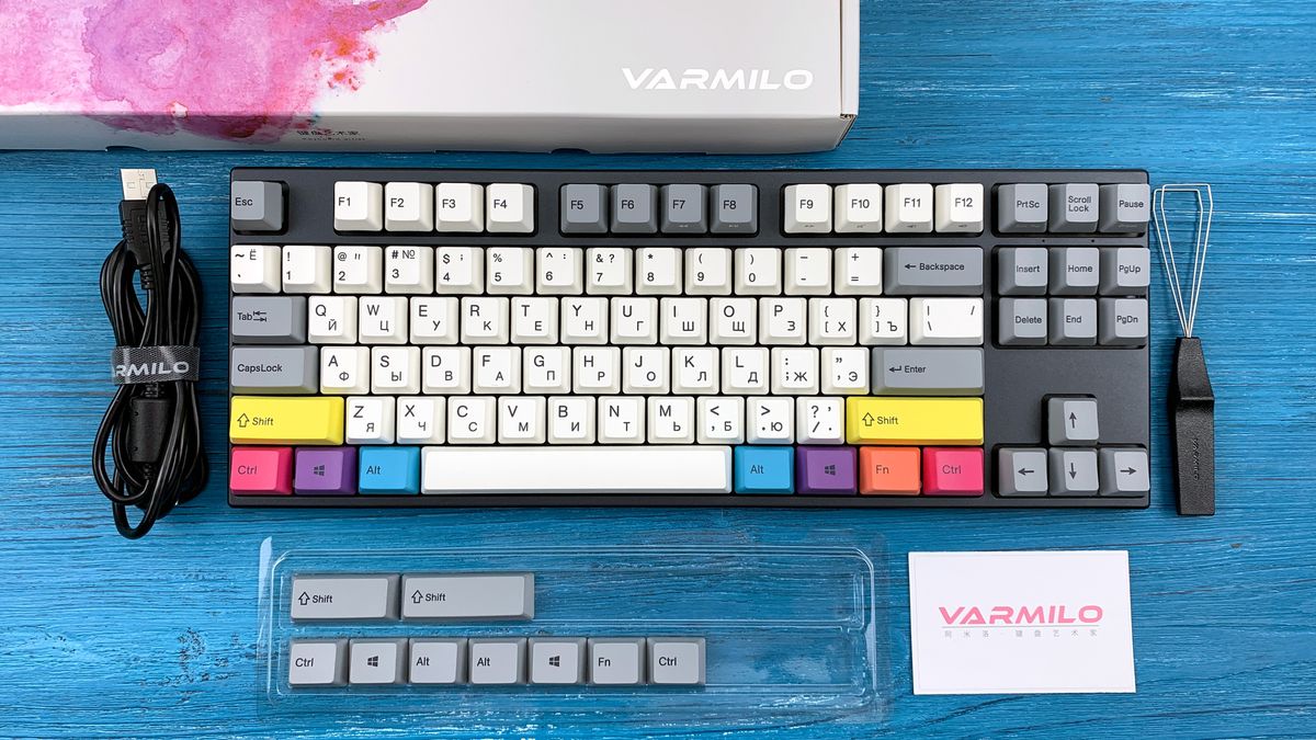 Varmilo Vintage Days CMYK V2 87 Varmilo EC V2 Iris — купить на сайте ...