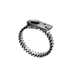 "zip tie" ring