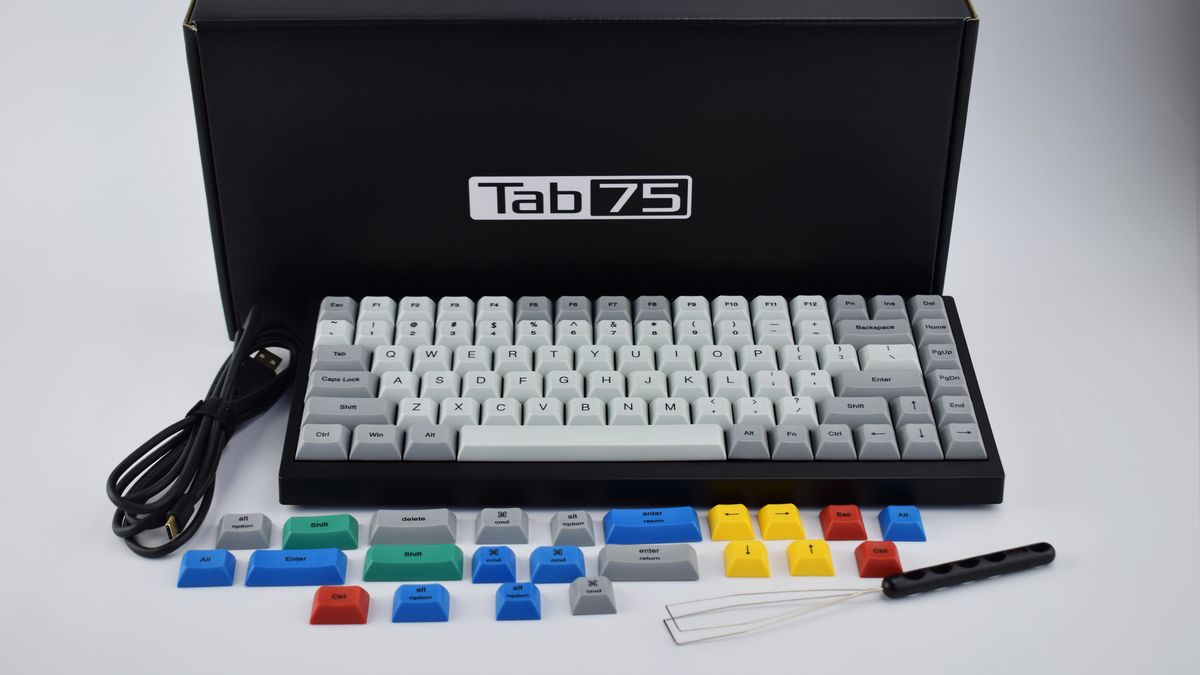 Vortex Tab 75 — купить на сайте профессиональных клавиатур Geekboards