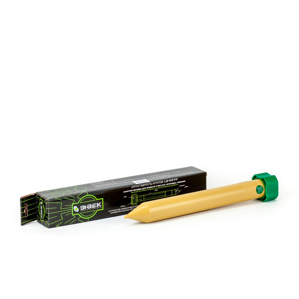 Купить звуковой стационарный отпугиватель кротов ЭкоСнайпер LS-997P
