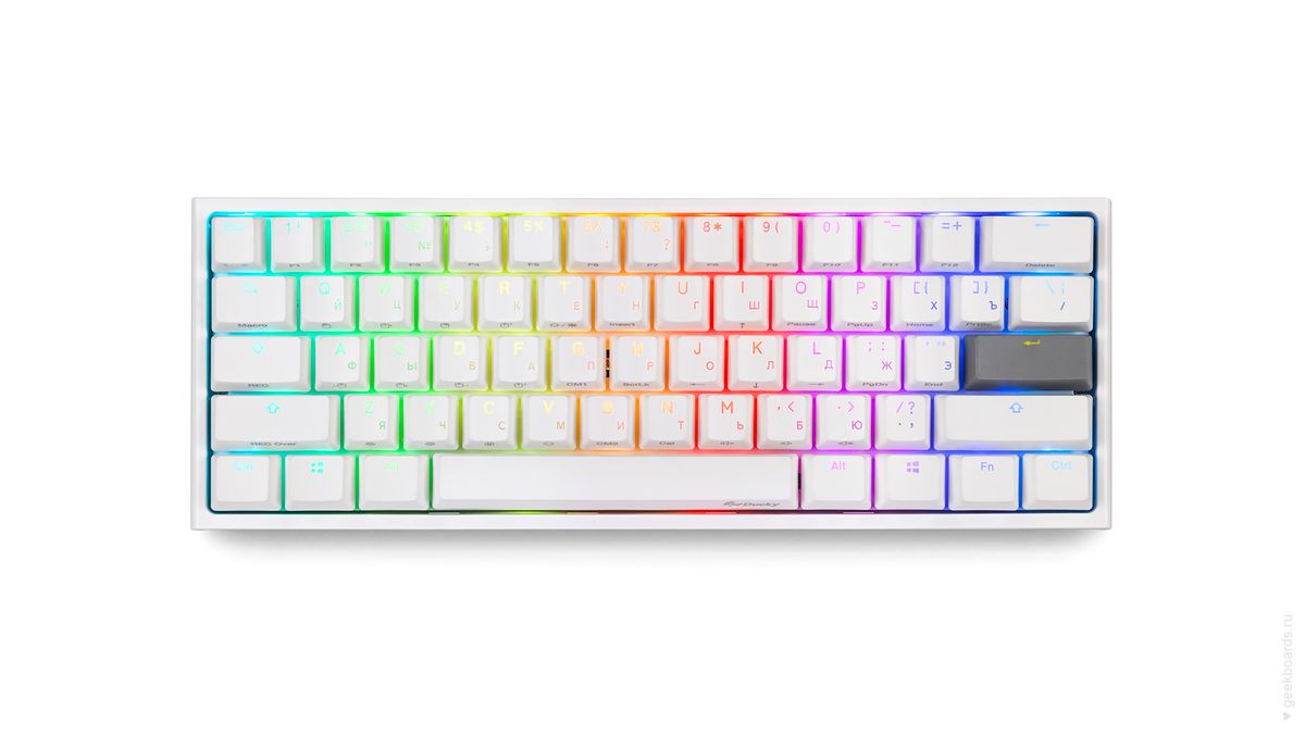Ducky One 2 Mini RGB White — купить на сайте профессиональных клавиатур ...