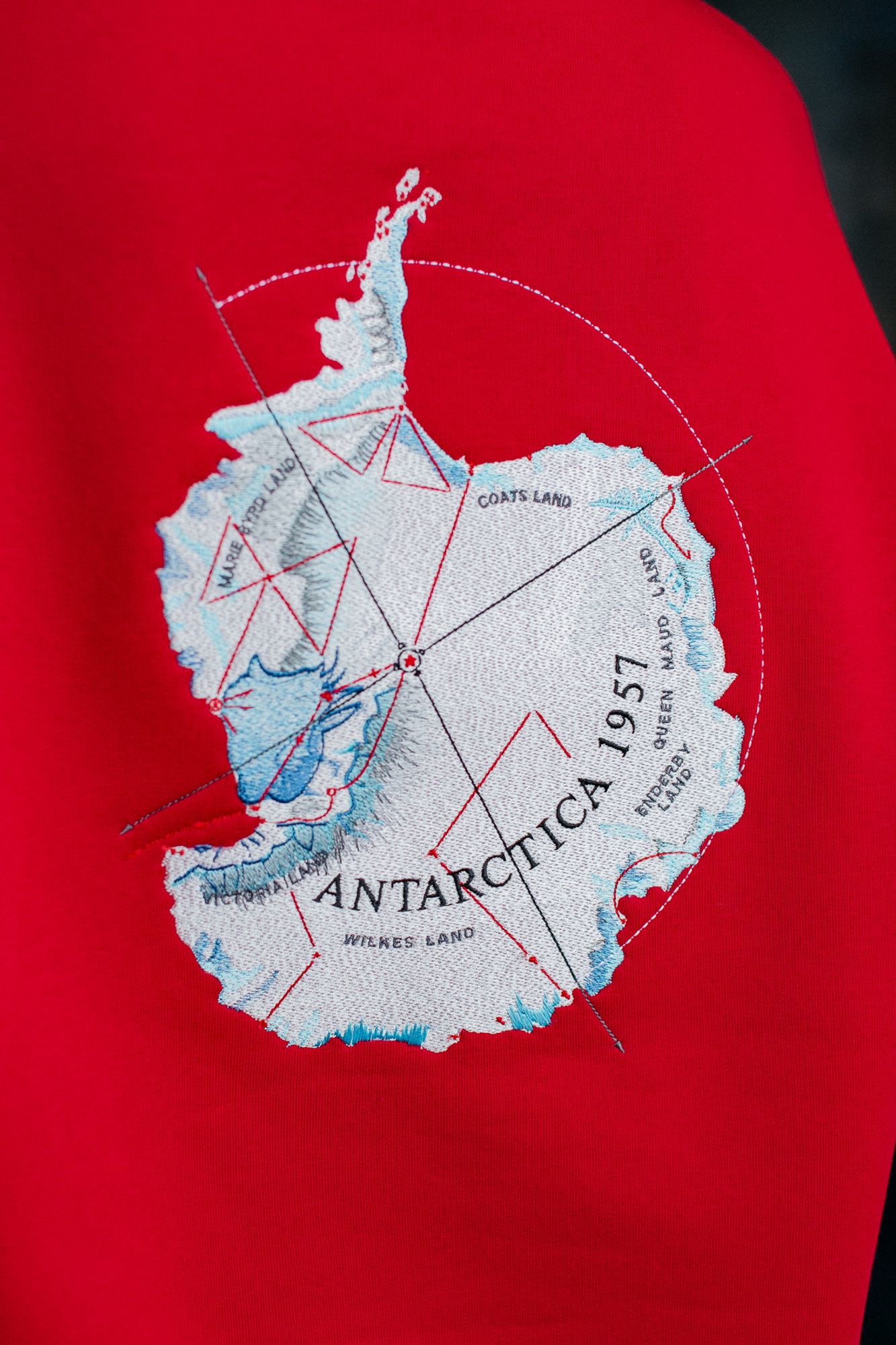Толстовка на молнии женская Antarctica