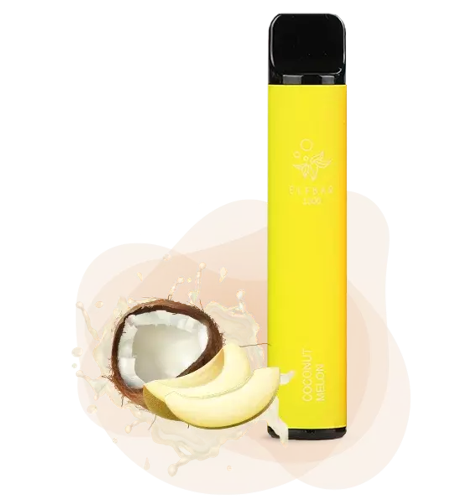 Оригинальный Elf Bar - Coconut Melon (1500, 5% nic) в Нидерландах ...
