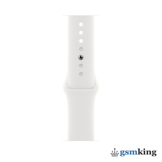 Часы Apple Watch SE 2022 GPS 44mm Silver Aluminium Case with White ...
