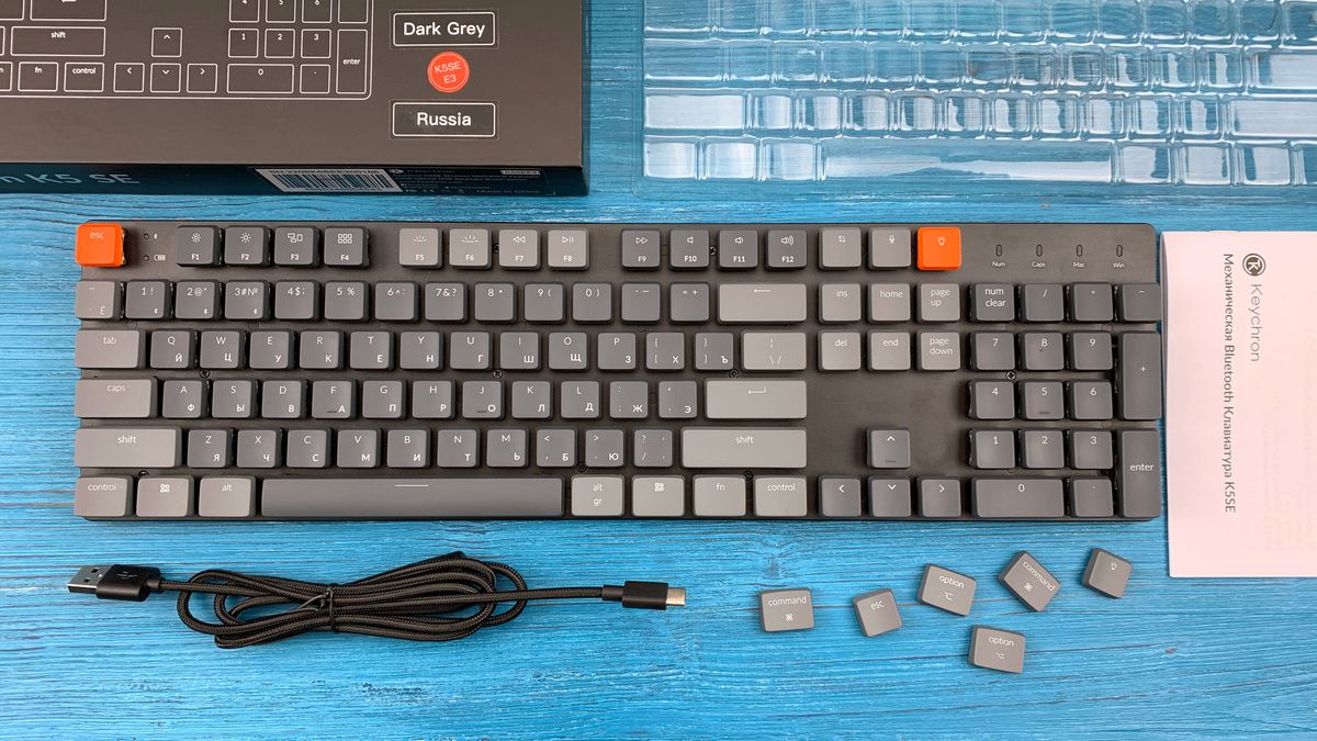 Keychron K5 SE RGB Keychron Optical Low Profile Red — купить на сайте ...