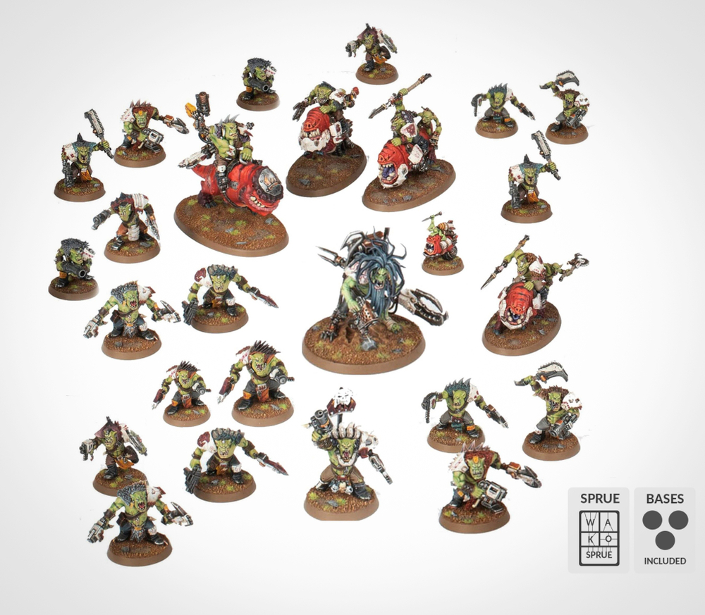 [Wako-Box] Beast Snagga Orks Army Set – купить за 4 552 ₽ | Wako.Lab