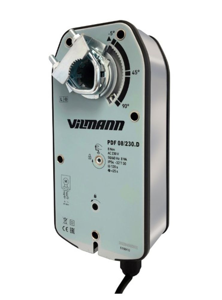 Привод воздушной заслонки Vilmann PDS 05/230.DT | Купить по выгодной ...