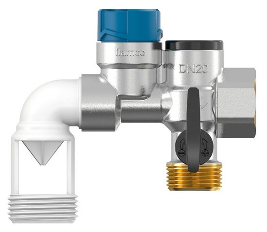 Группа безопасности бойлера Flamco Flexbrane CE-H 3/4" горизонтальная ...