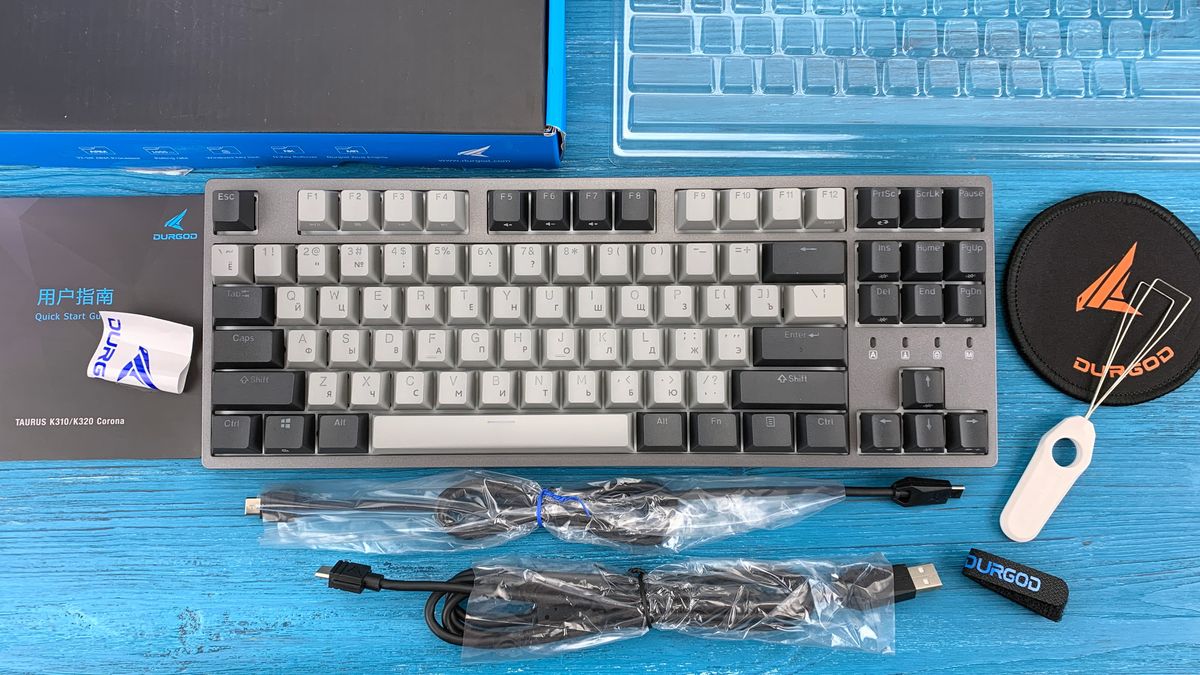 Durgod Taurus K320 Nebula RGB Cherry MX Red — купить на сайте ...