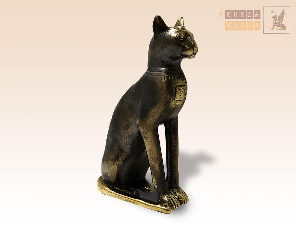 статуэтка Богиня - кошка Бастет - купить в магазине БронзаМания