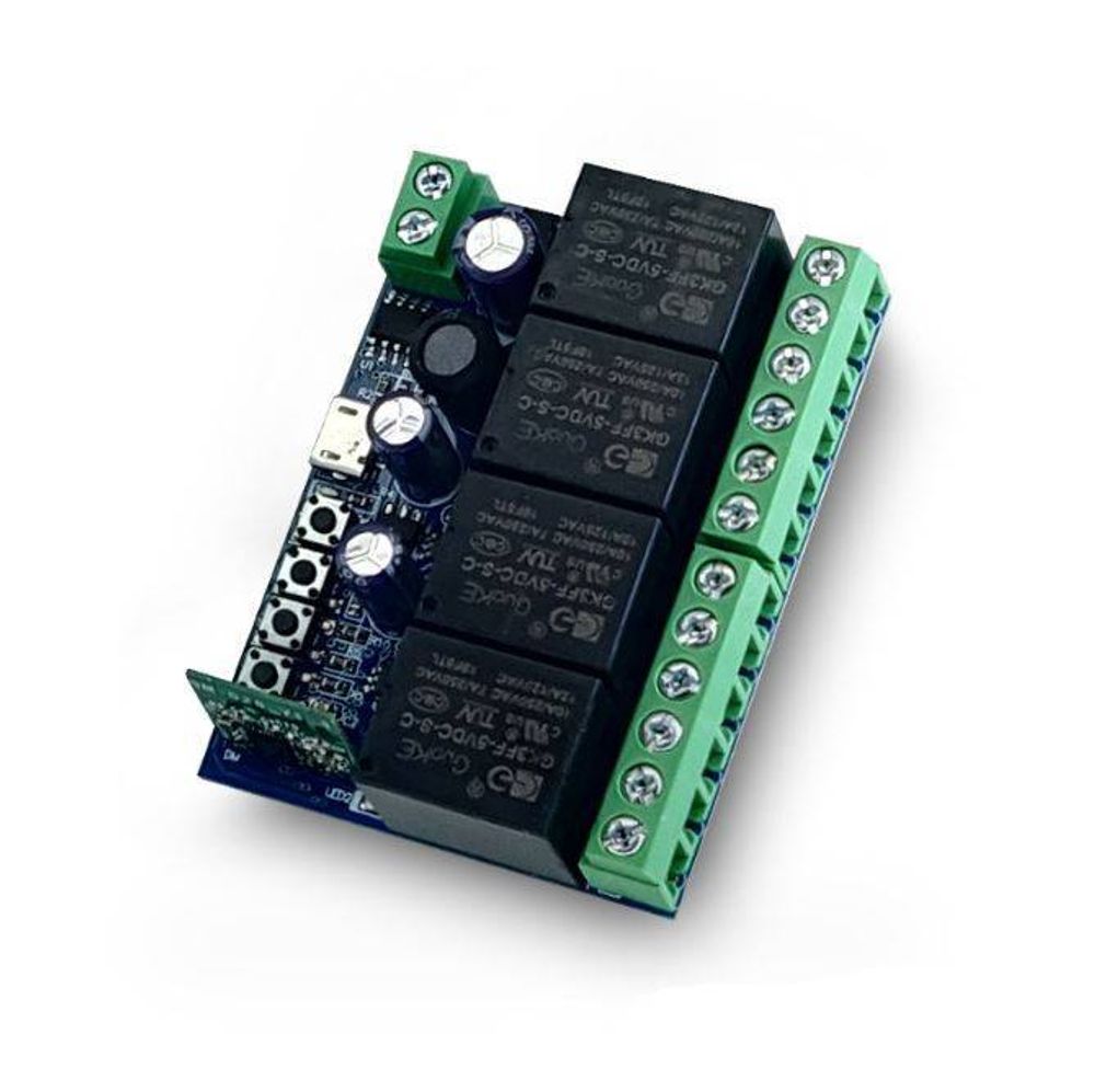 Купить Реле 4 х канальное Wifi 4ch 5v~48v Remote Control Ewelink