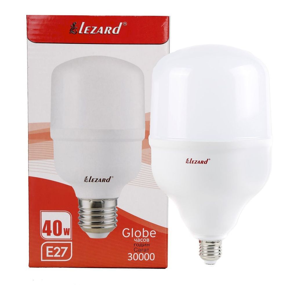 Lezard LED T светодиодная лампа T120 40W 6400K E27 (464 T120 2740 ...