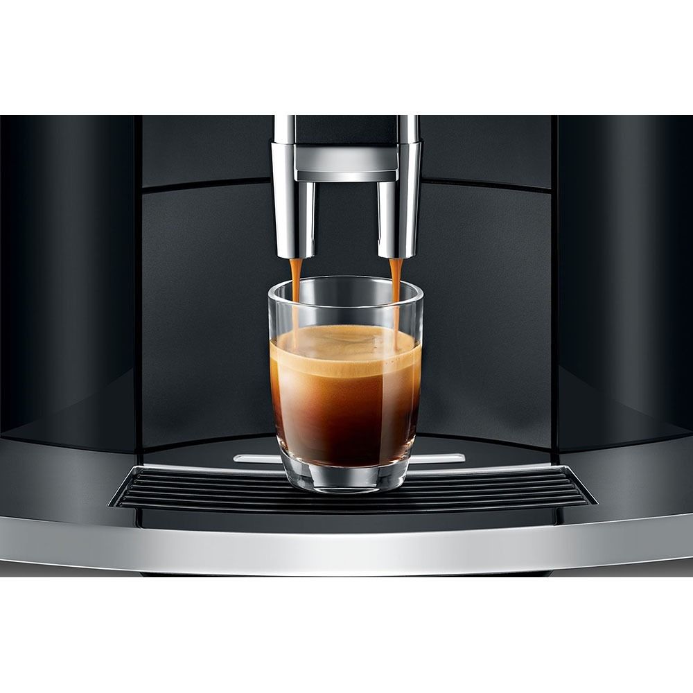 Кофемашина Jura E6 Piano Black (15377) - купить с доставкой по России