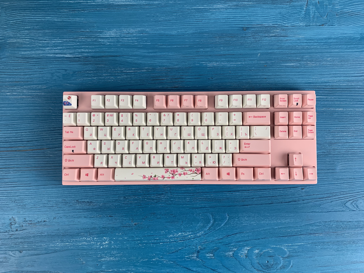 Varmilo Sakura VA87M (Mini-USB) купить с доставкой | Geekboards