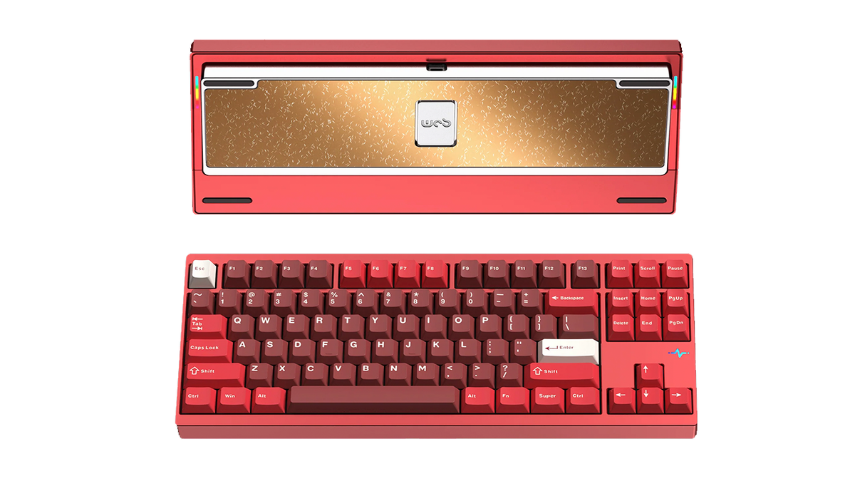 Wobkey Crush 80 Reboot Pro Red купить с доставкой | Geekboards