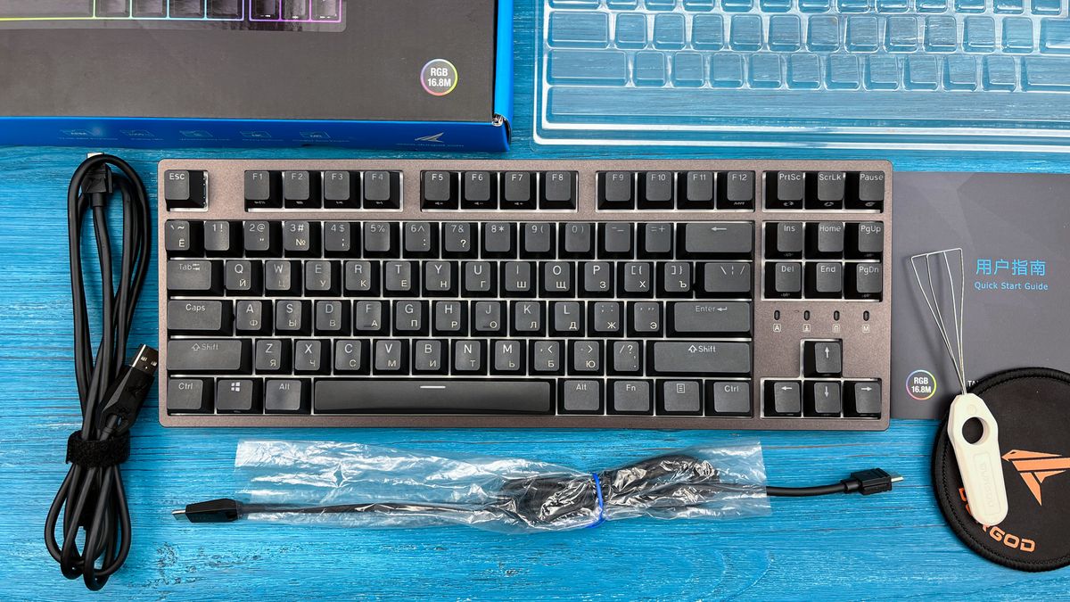 Durgod Taurus K320 Nebula RGB Cherry MX RGB Brown купить с доставкой ...