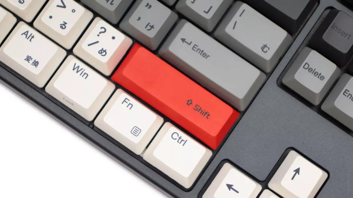 Клавиша Geekboards «Shift» Red — купить на сайте профессиональных ...