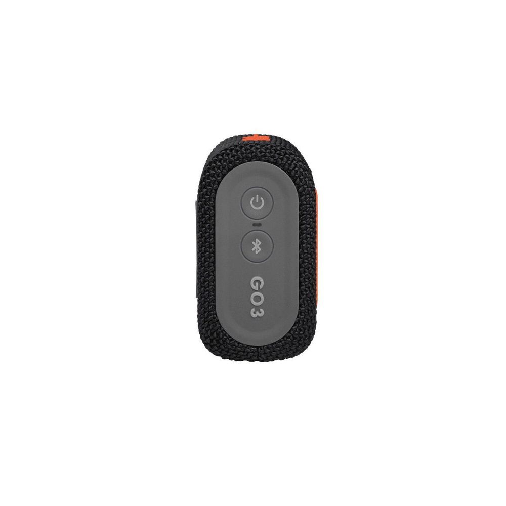 Портативная колонка JBL Go 3 Black Orange - купить на официальном сайте JBL