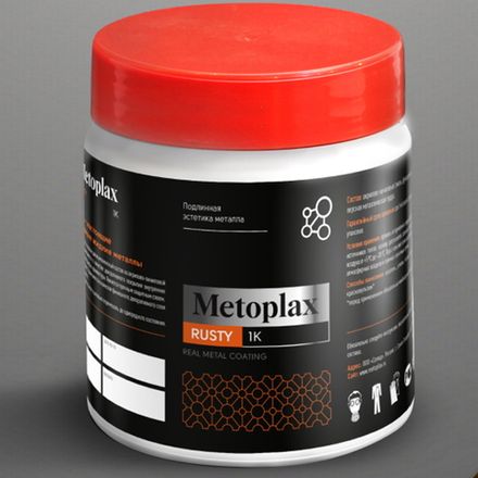 Купить краску Жидкий металл Metoplax