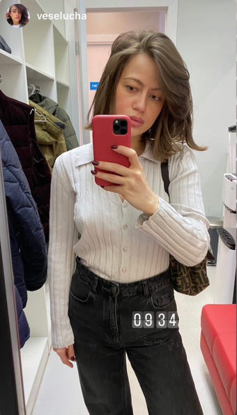 Хлопковая рубашка перламутровая - превосходное качество, быстрая доставка | DASHA PHI CASHMERE